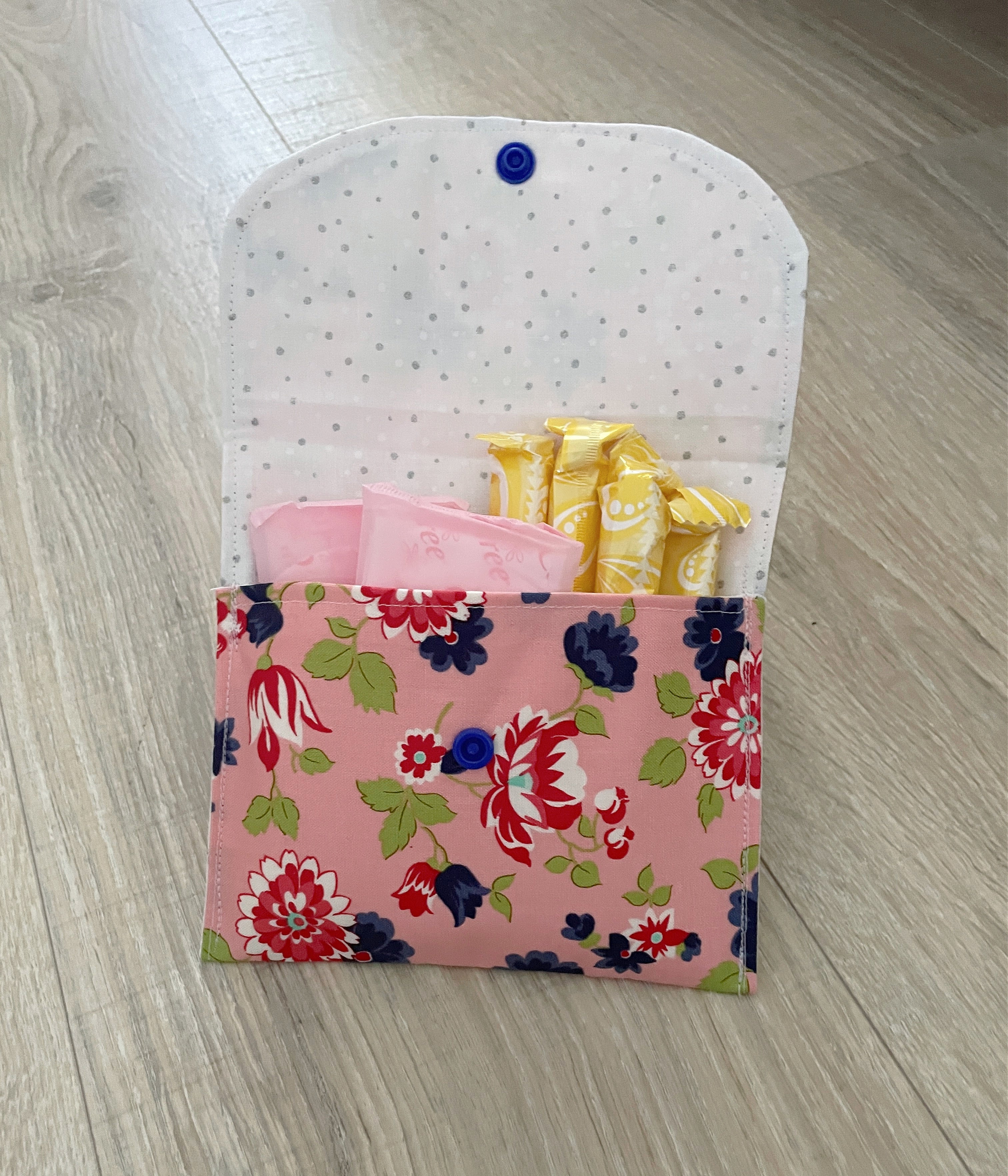 On-the-Go Essential: Cute Privacy Pouch for Tampons & Pads – Gifts By Karla